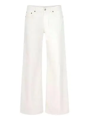 Citizens Of Humanity White Wide-leg Trousers - Neutrals
