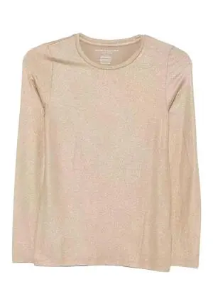 Majestic Filatures Majestic Filatures Metallic Long-Sleeve T-Shirt Neutrals