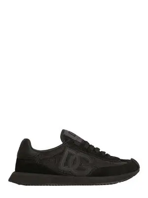 Dolce & Gabbana Dg Cushion" Fabric Sneakers - Black