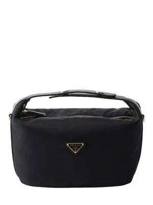 Prada Chérie Mini Bag In Re-nylon - Black