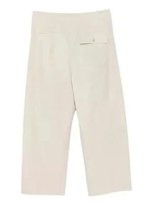 LESS LESS Drawstring Pleated Trousers
