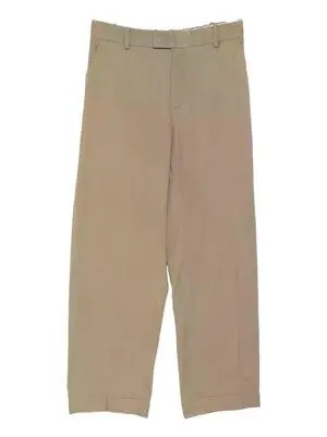 CROQUIS Straight-tapered Trousers - Neutrals