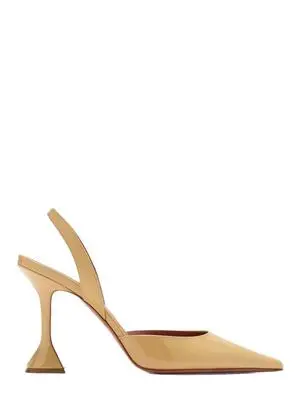 Amina Muaddi Holli 95 Slingback Pumps - Neutrals