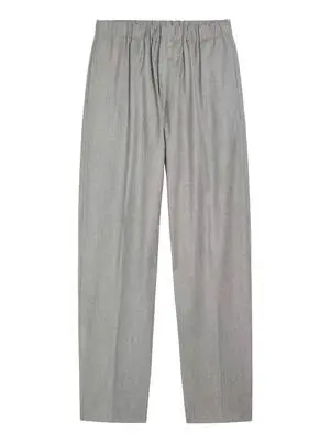 LARDINI Elasticated Waistband Trousers - Grey