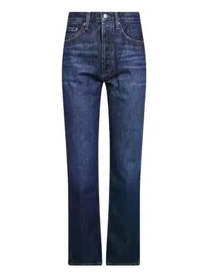AGOLDE Lana Straight-leg Jeans - Blue