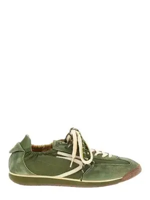PURAAI Panther Logo Detail Sneakers - Green
