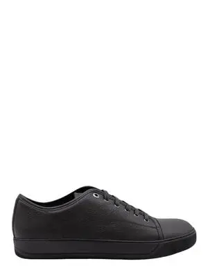 LANVIN Lanvin DBB1 Sneakers In Nappa And Grained Leather Brown