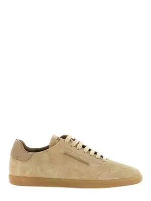 Zegna Zegna 232 Suede Sneakers Neutrals