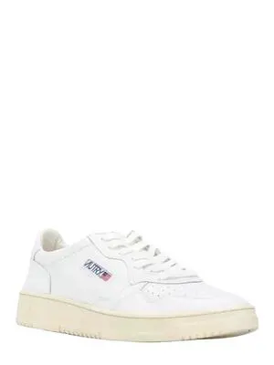 AUTRY Medalist Low Sneakers In Leather - White