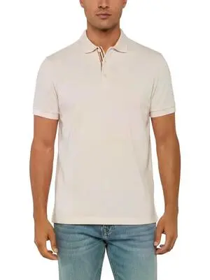 Burberry Pique Knit Polo-shirt - Pink