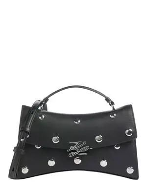 KARL LAGERFELD Karl Lagerfeld K/Autograph Studded Leather Tote Bag