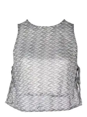 PALMACEA PALMACEA Zuria Zigzag-Knit Top