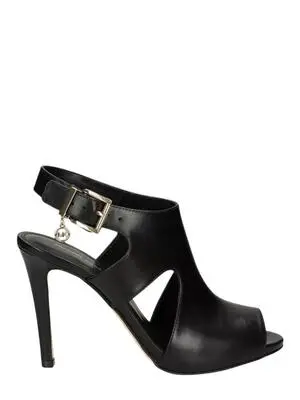 MICHAEL KORS Harper Logo-Charm Stiletto Sandals