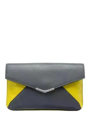 Fendi 2jours Envelope Clutch Bag - Grey
