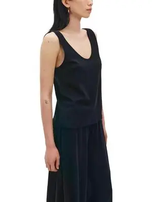Bite Studios Crepe Tank Top - Black