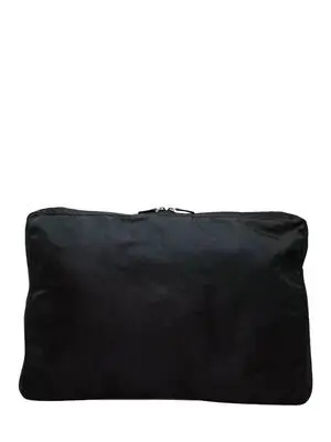 PRADA Prada Tessuto Zip Top Portfolio Pouch