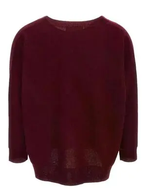 LISA YANG V-neck Cashmere Sweater - Red