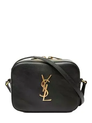 Saint Laurent Monogram Camera Bag - Black