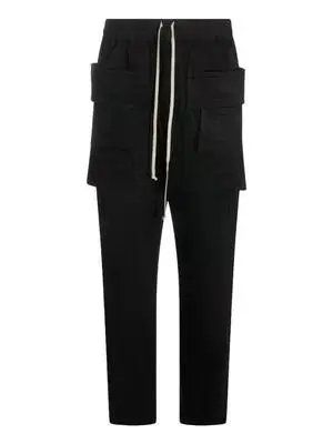 Rick Owens Drawstring Track Pants - Black