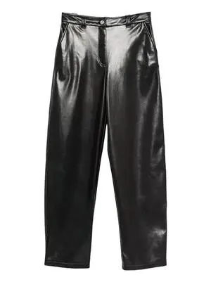Pinko Belt-loop Pocket Trousers - Black