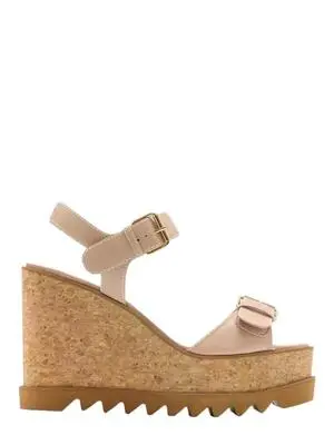 Stella McCartney Platform Sandals - Neutrals