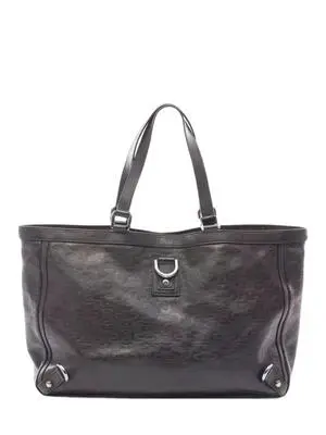 Gucci Abby Horsebit Tote Bag - Brown