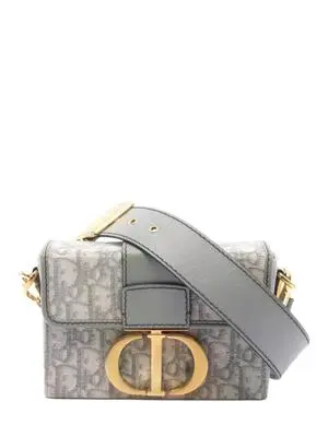 Dior 30 Montaigne Oblique Jacquard Mini Bag - Neutrals