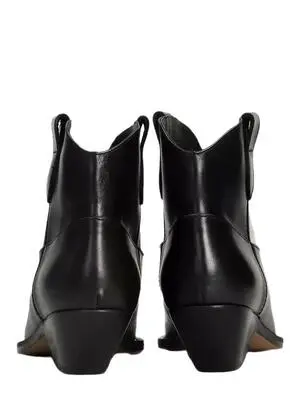 VIA ROMA 15 Pointed-toe Ankle Boots - Black