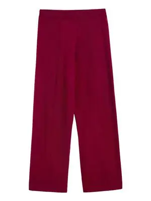 Chinti & Parker Wide-leg Track Pants - Red