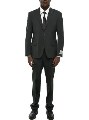 Corneliani Single-breasted Peak-lapel Suit - Green