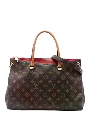 LOUIS VUITTON 2018 Monogram Pallas Mm Satchel - Brown
