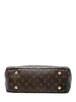 LOUIS VUITTON Monogram Canvas Pallas Mm Satchel - Brown