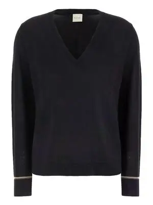 Paul Smith V-neck Wool Sweater - Blue