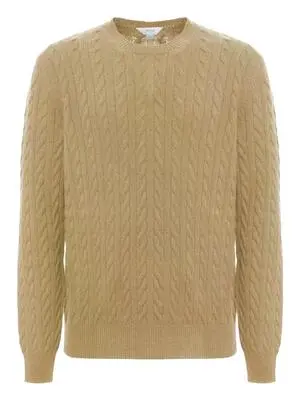 Malo Cable Knit Sweater - Neutrals