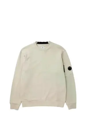 C.P. COMPANY Lens Detail Crewneck Sweatshirt - Neutrals
