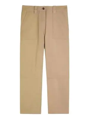 3.1 Phillip Lim Patch-pocket Straight-leg Trousers - Neutrals