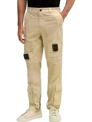 AERONAUTICA MILITARE Logo-patch Cargo Pants - Neutrals
