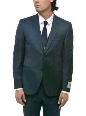 Corneliani Three-piece Wool Suit - Blue