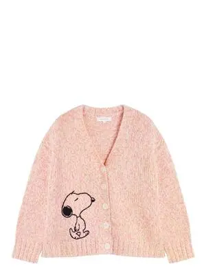 Chinti & Parker Marl Cardigan - Pink