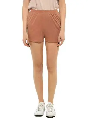 American Vintage Jersey Texture Shorts - Orange