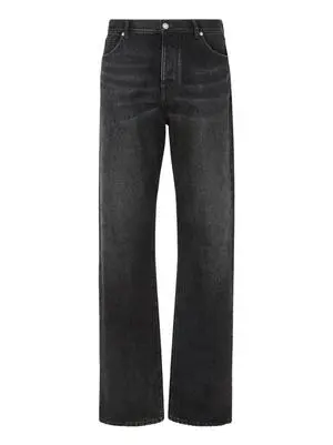 Fendi Long Jeans - Black
