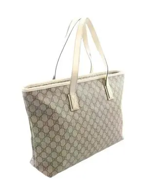 Gucci 2000s Gg Supreme Tote Bag - Neutrals