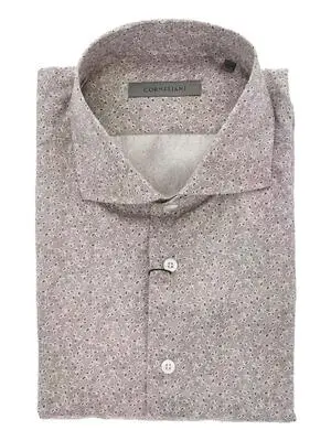 Corneliani Patterned Shirt - Pink