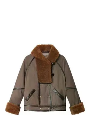 MARANT ETOILE MARANT ÉTOILE Olinka Faux-Fur Jacket