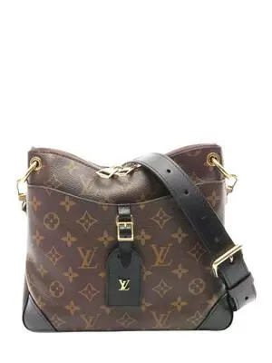 LOUIS VUITTON Louis Vuitton Monogram Shoulder Bag Brown