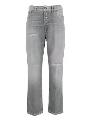 DONDUP Koons Distressed Jeans - Grey