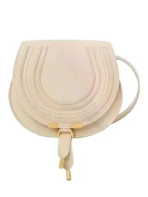 Chloé Chloé Marcie Small Saddle Bag Neutrals
