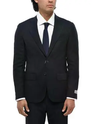 Corneliani Nino Danieli Single-breasted Blazer - Blue