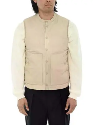 Woolrich Quilted Sleeveless Gilet - Neutrals