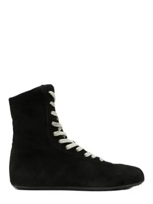 RICK OWENS Rick Owens Lace-Up Suede Sneakers